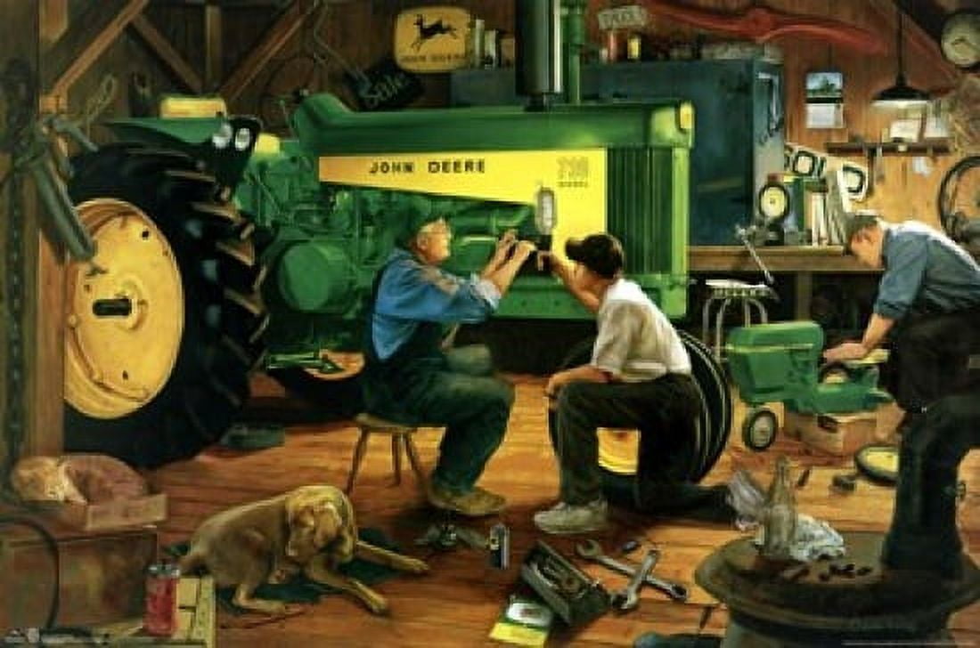 John Deere - Heritage Laminated Poster Print (36 x 24) - Walmart.com