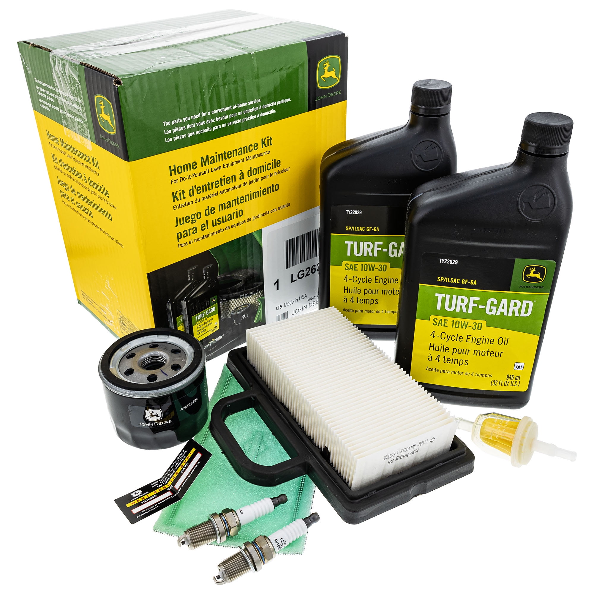 John Deere LG263 Home Maintenance Kit Z 425 LA 135 145 D 130 D 140 ...