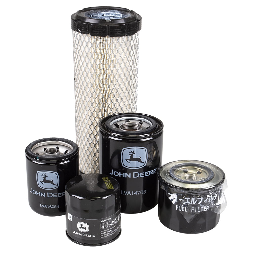 John Deere LVA21128 Filter Kit 3032E 3036E 3038E - Walmart.com