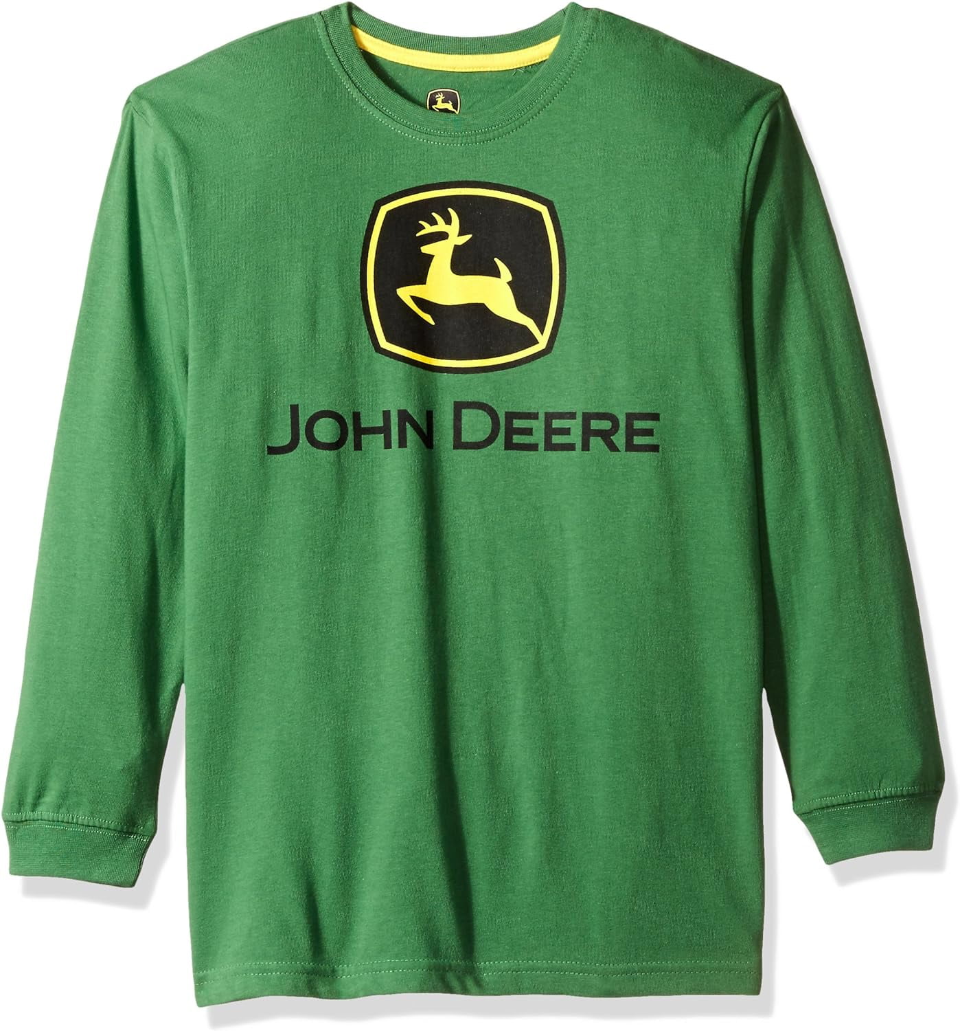 John Deere Little Boys' Long Sleeve Trademark Tee Green Child Little ...