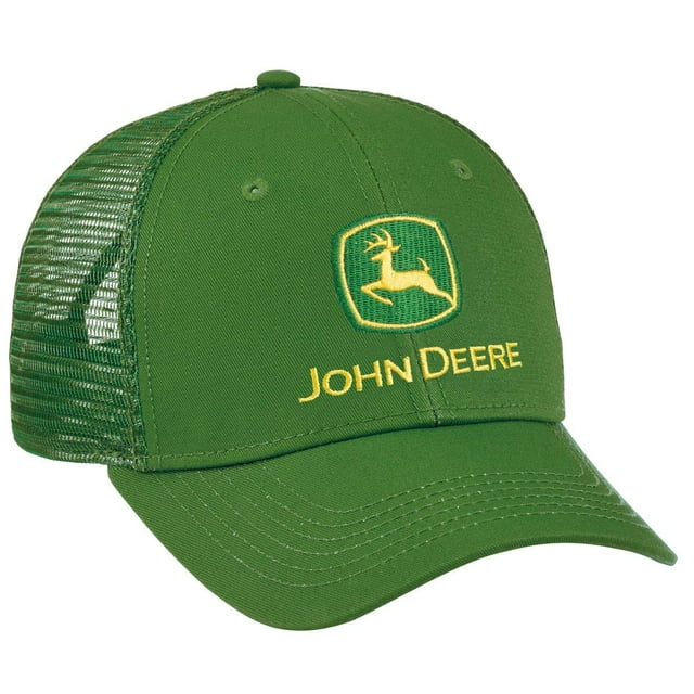 John Deere Logo Size XL Green Chino & Mesh Hat/Cap - LP69947 - Walmart.com