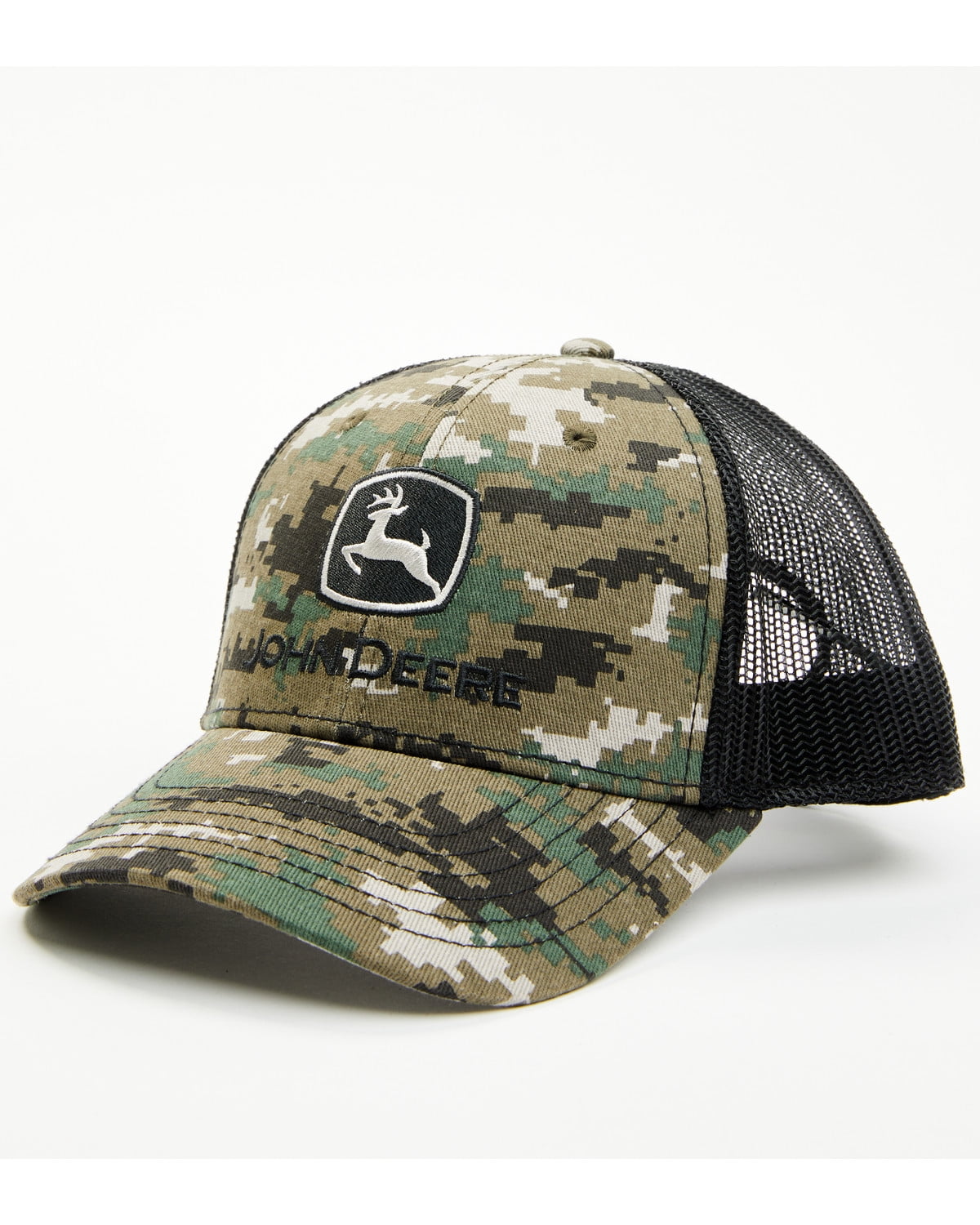 John Deere Men's Digi Camo Flat Stitch Cap/Hat - LP86103 - Walmart.com
