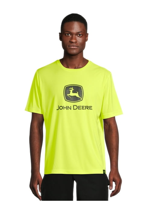 John Deere Men's Short Sleeve Logo Graphic Tee - Walmart.com