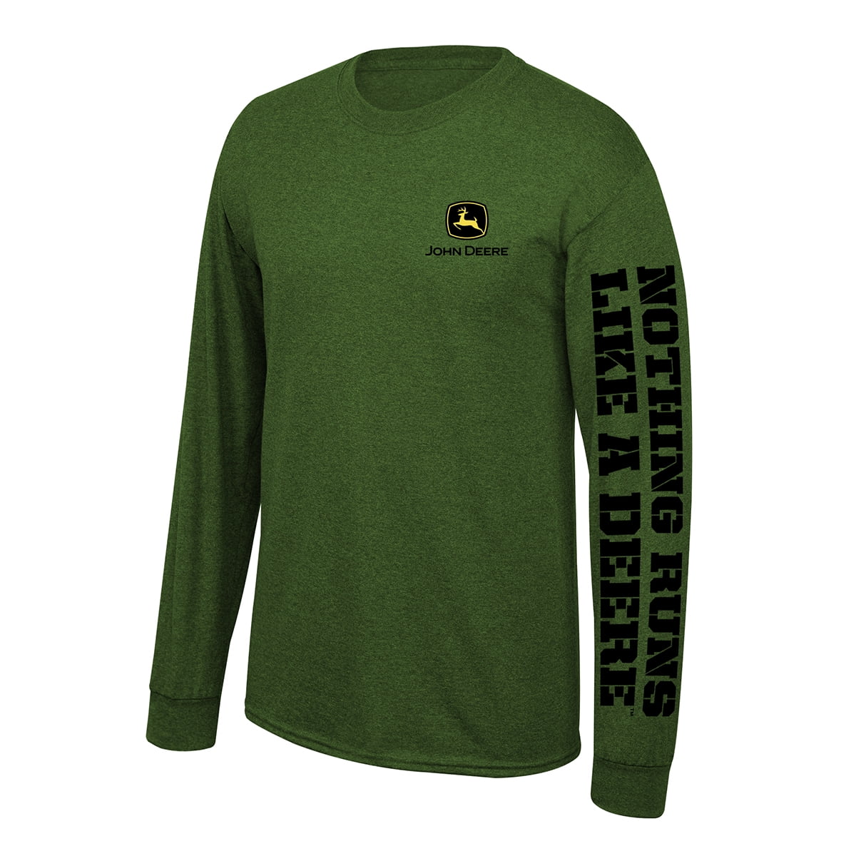 John Deere Men's Logo Mens Long Sleeve T-shirt-Logo Green-Xl - Walmart.com
