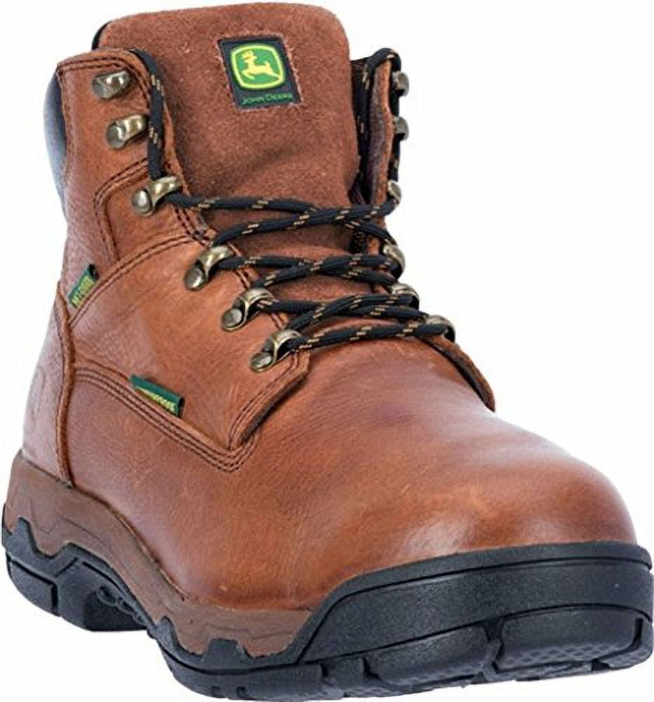 John Deere Men's Waterproof Met Guard Work Boot Aluminum Safety Toe ...