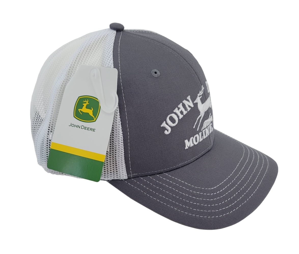 John Deere Moline 112 White Mesh Back Hat/Cap - LP82940 - Walmart.com