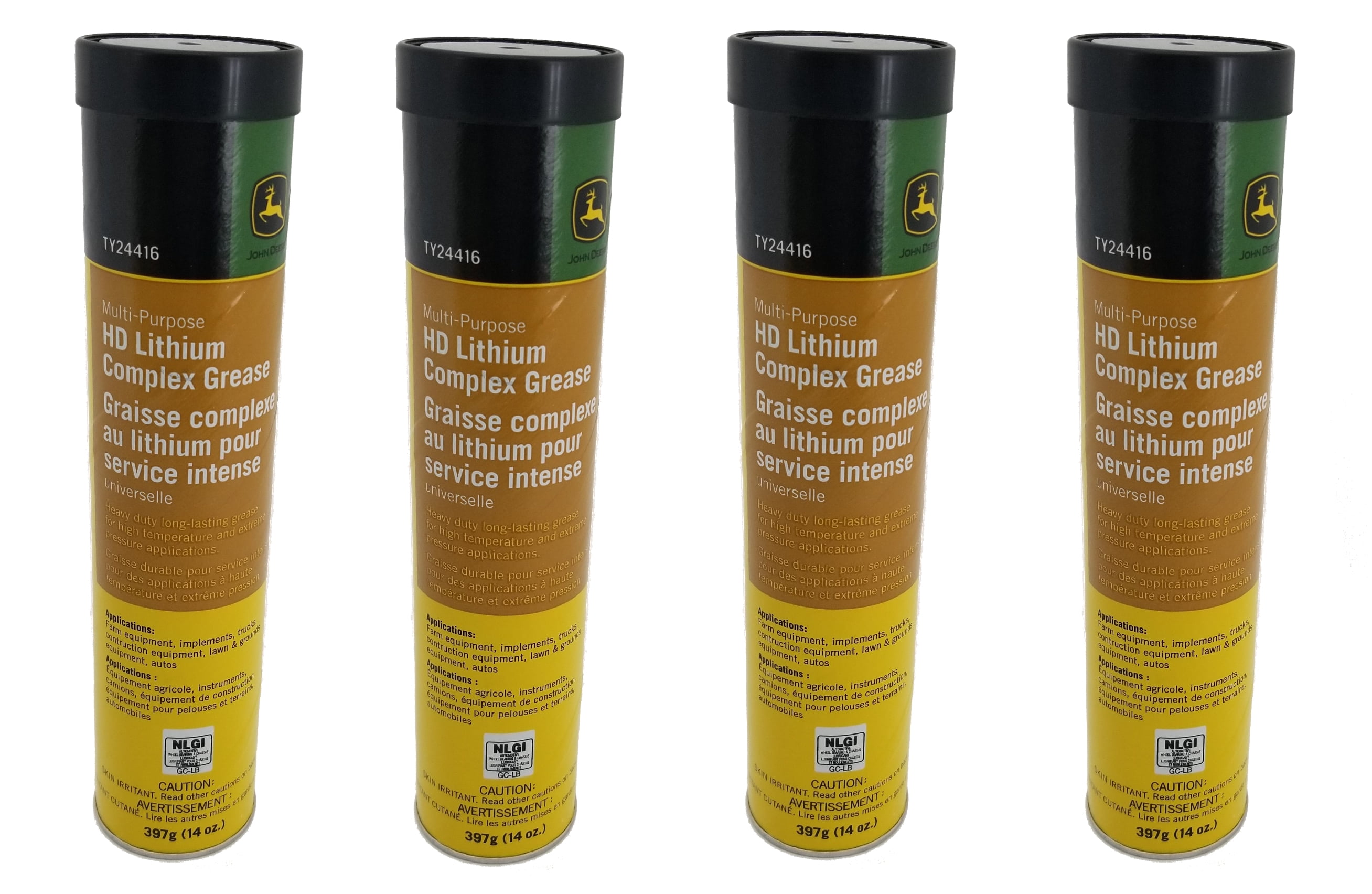 John Deere Multi-Purpose HD Lithium Complex Grease (4-PACK) - TY24416 ...