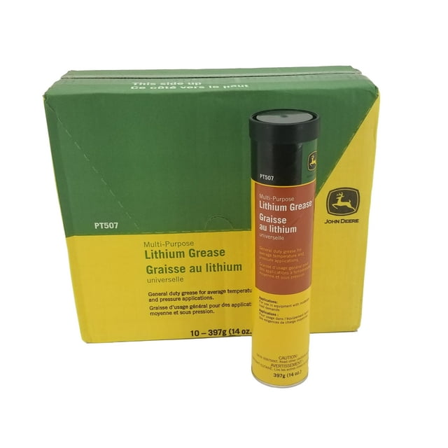 John Deere Multi-Purpose Lithium Grease (CASE OF 10) - PT507 - Walmart.com