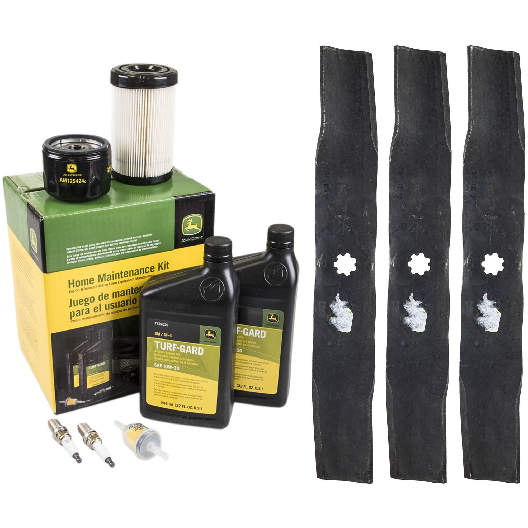 John Deere OEM Lawn Mower Parts: Model E140 Maintenance Kit and ...