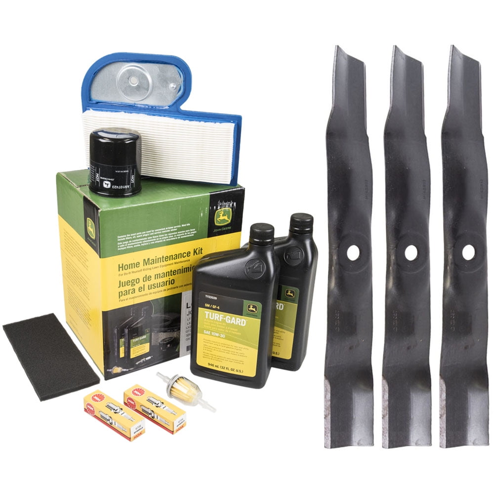 John Deere OEM Model LX280 Maintenance Kit and Standard Blades, 42C ...