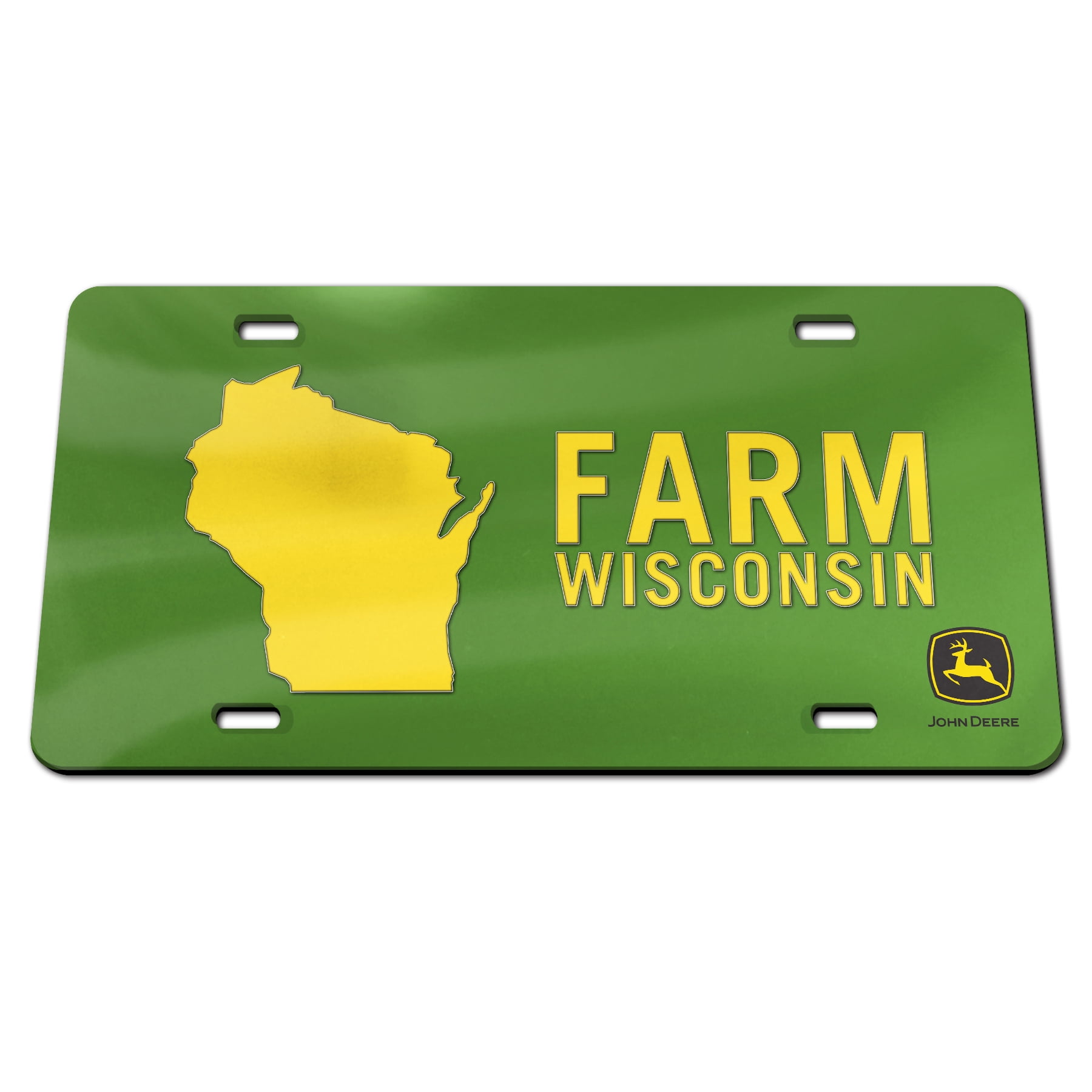 John Deere Officially Licensed WinCraft State Pride License Plate, Farm ...