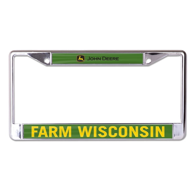 John Deere Officially Licensed WinCraft State Pride Metal License Plate ...