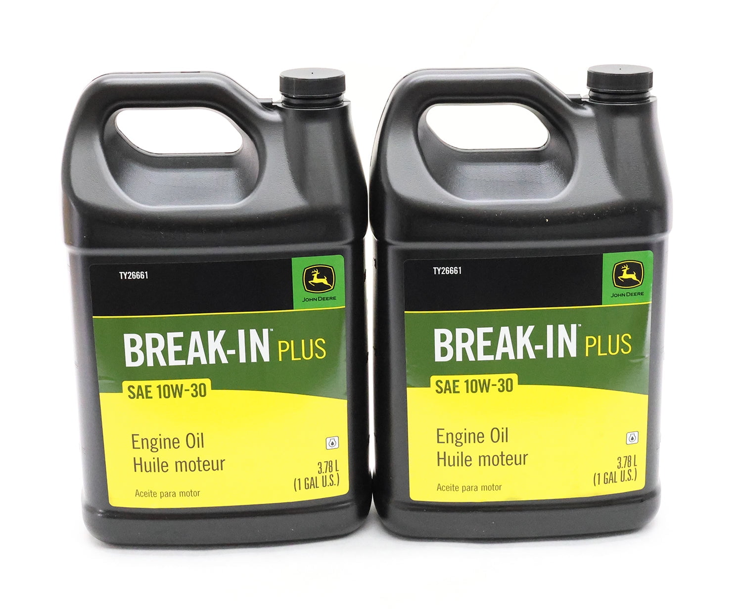 John Deere Original Equipment (2 Gallons) Break-In Plus Engine Oil ...