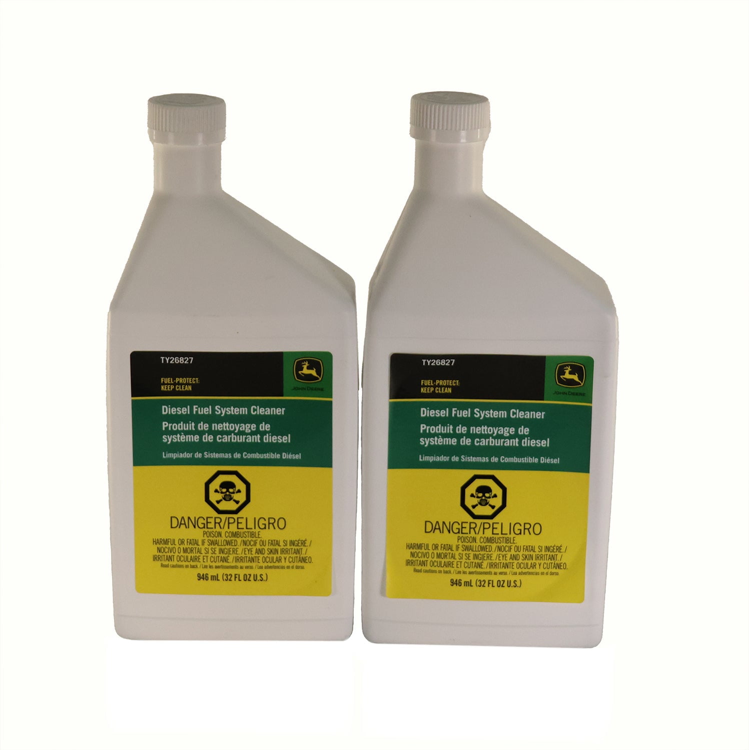 John Deere Original Equipment (2 PACK) Diesel Fuel System Cleaner ...