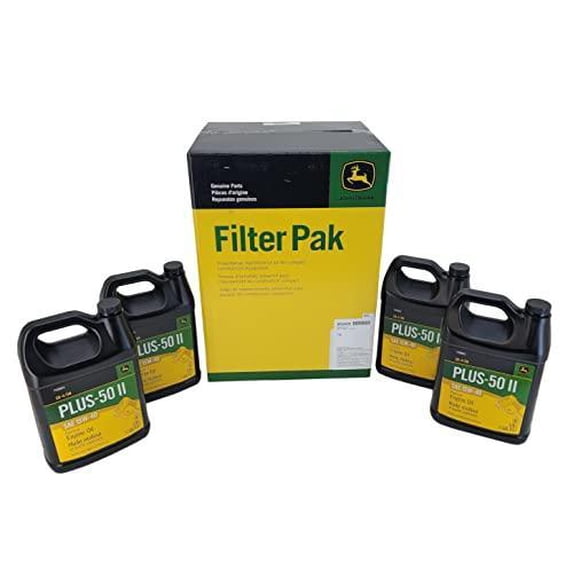John Deere Original Equipment (26G) Oil/Filter Pak Kit - AT534505A ...