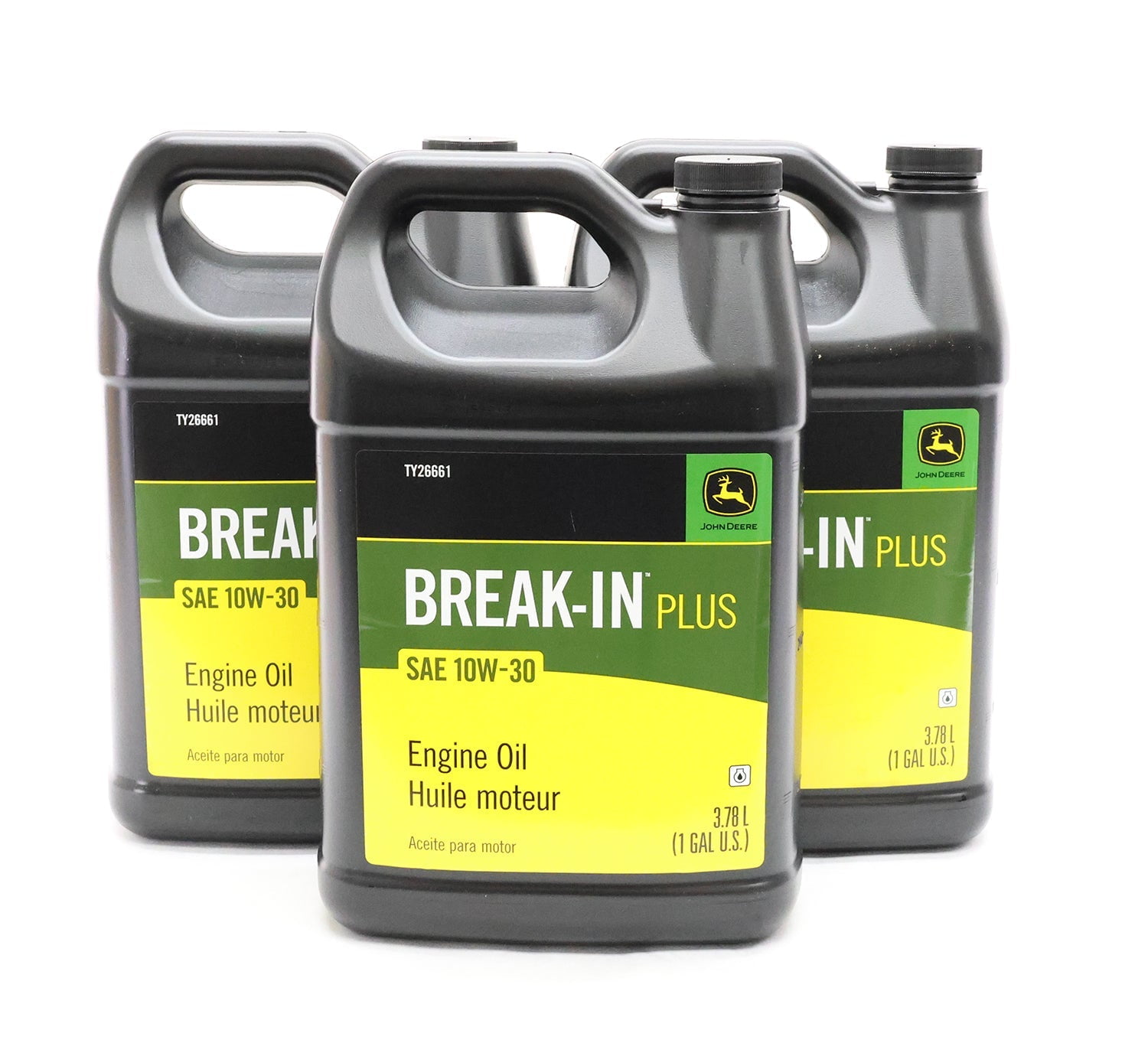 John Deere Original Equipment (3 Gallons) Break-In Plus Engine Oil ...