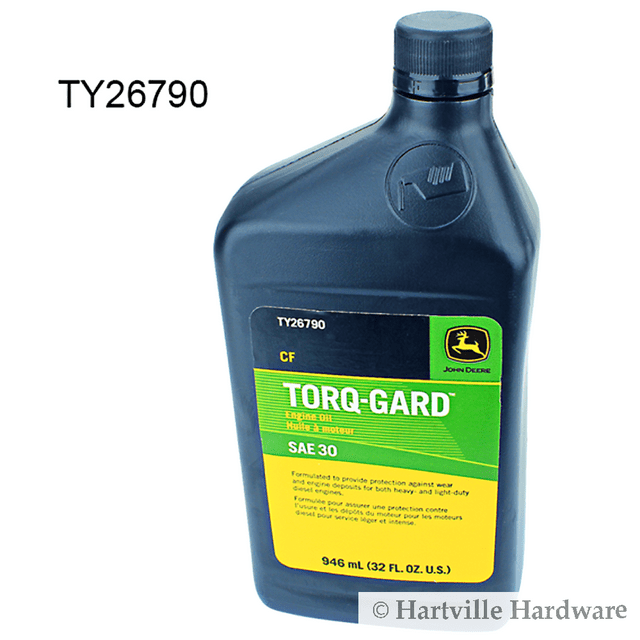 John Deere Original Equipment 32 oz. Torq-Gard SAE 30 Oil #TY26790 ...