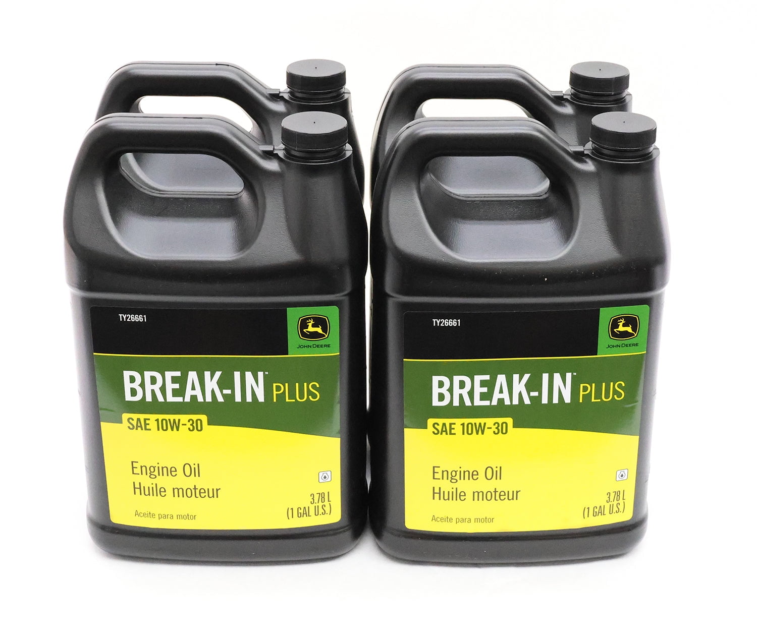 John Deere Original Equipment (4 Gallons) Break-In Plus Engine Oil ...