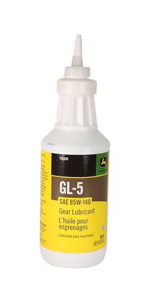 John Deere Original Equipment (4 PACK) GL-5 SAE 85W-140 Gear Lubricant ...