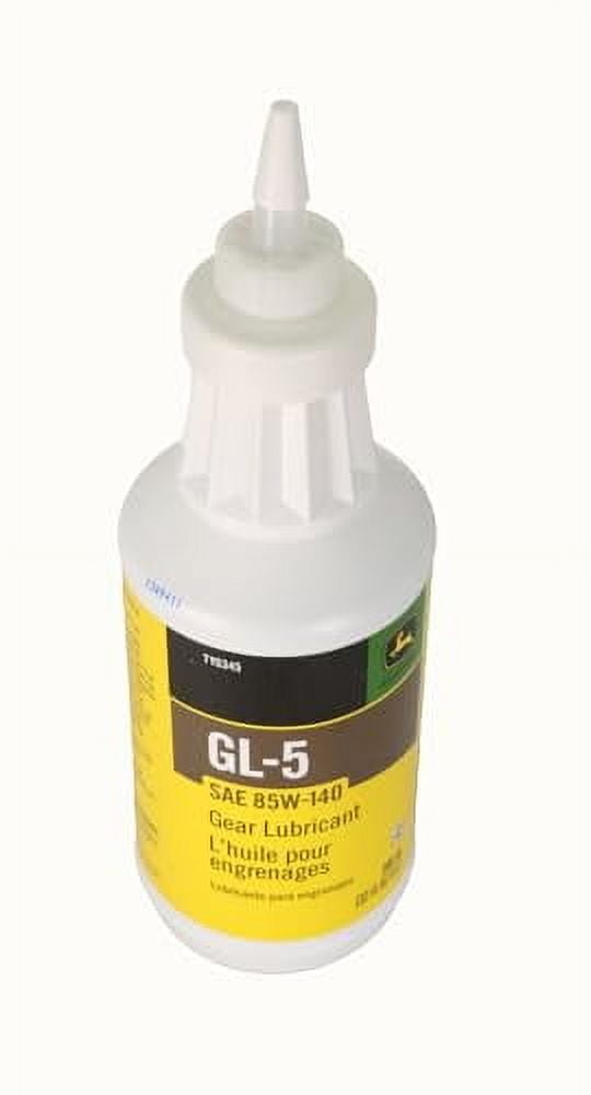 John Deere Original Equipment (8 PACK) GL-5 SAE 85W-140 Gear Lubricant ...