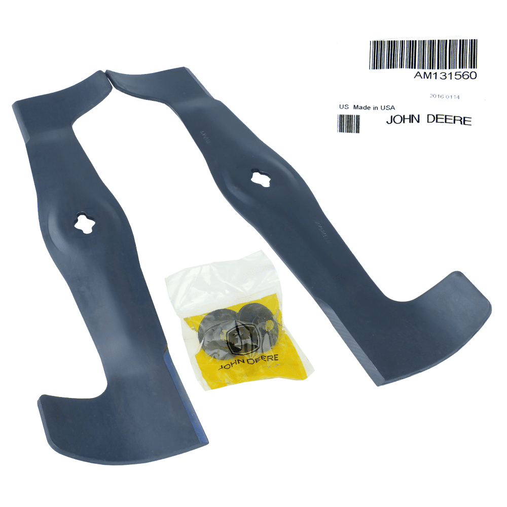 John Deere Original Equipment Blades #AM131560 - Walmart.com