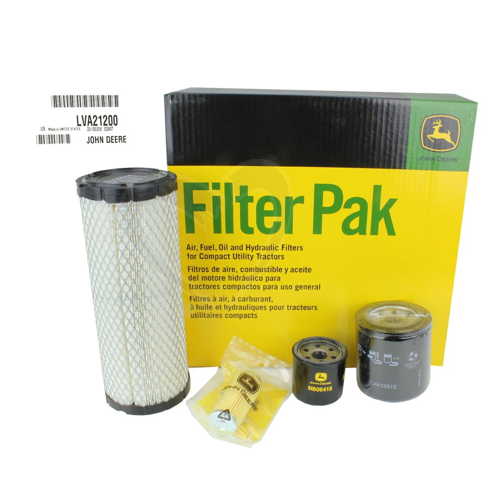 John Deere Original Equipment Filter Kit LVA21200 - Walmart Business ...