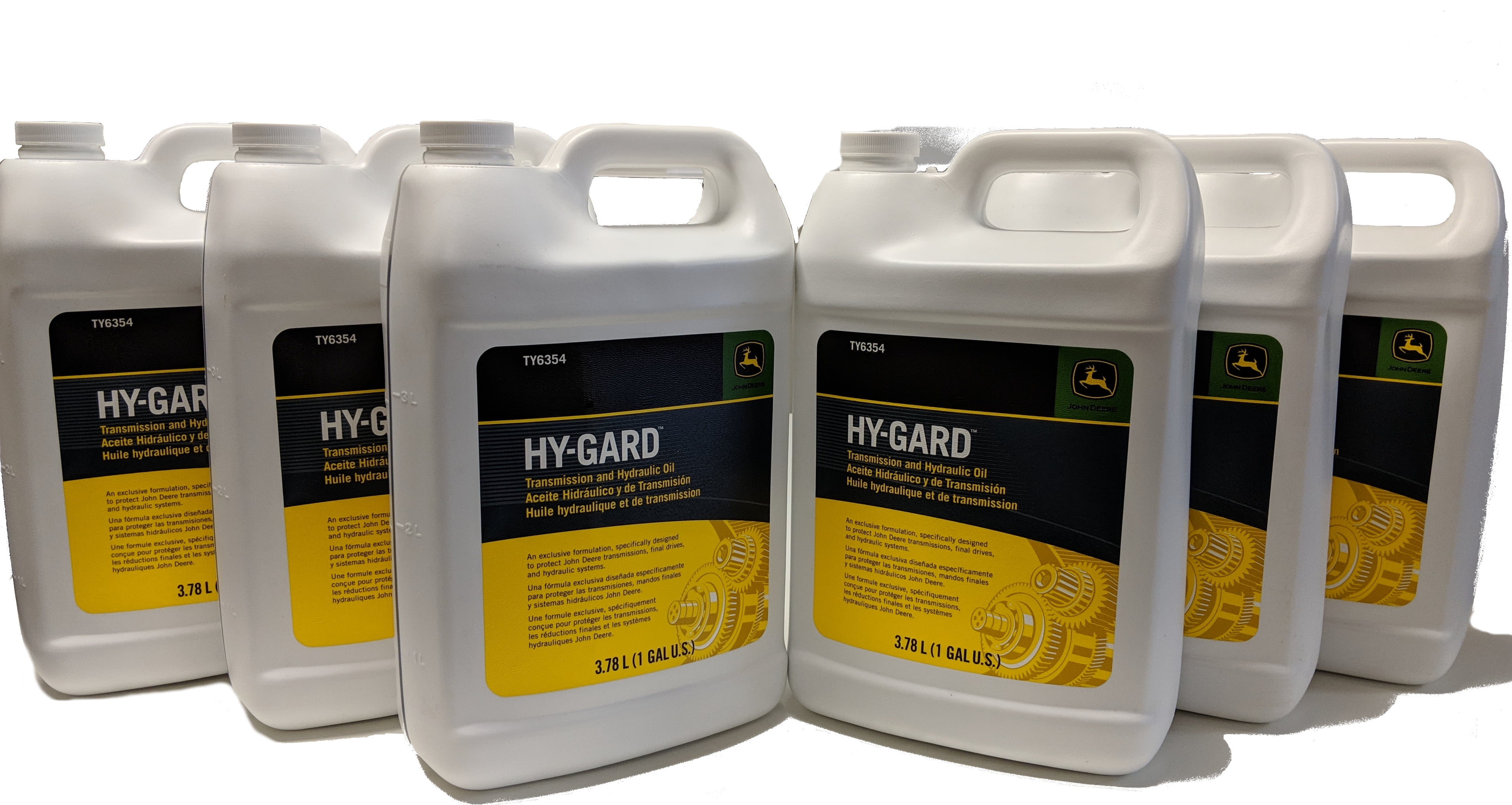 John Deere Original Equipment Gallon-Sized Hy-Gard Oil - TY6354 (6 ...