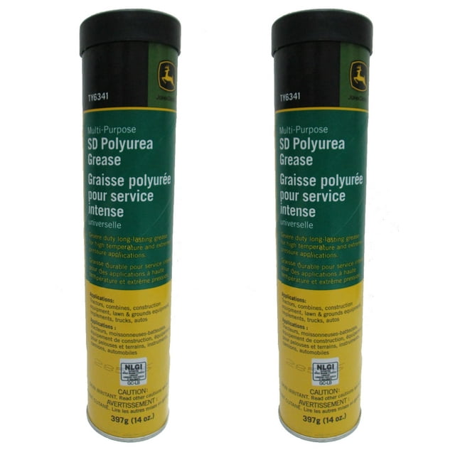 John Deere Multipurpose Tractor Automotive Equipment Grease (Set of 2 ...