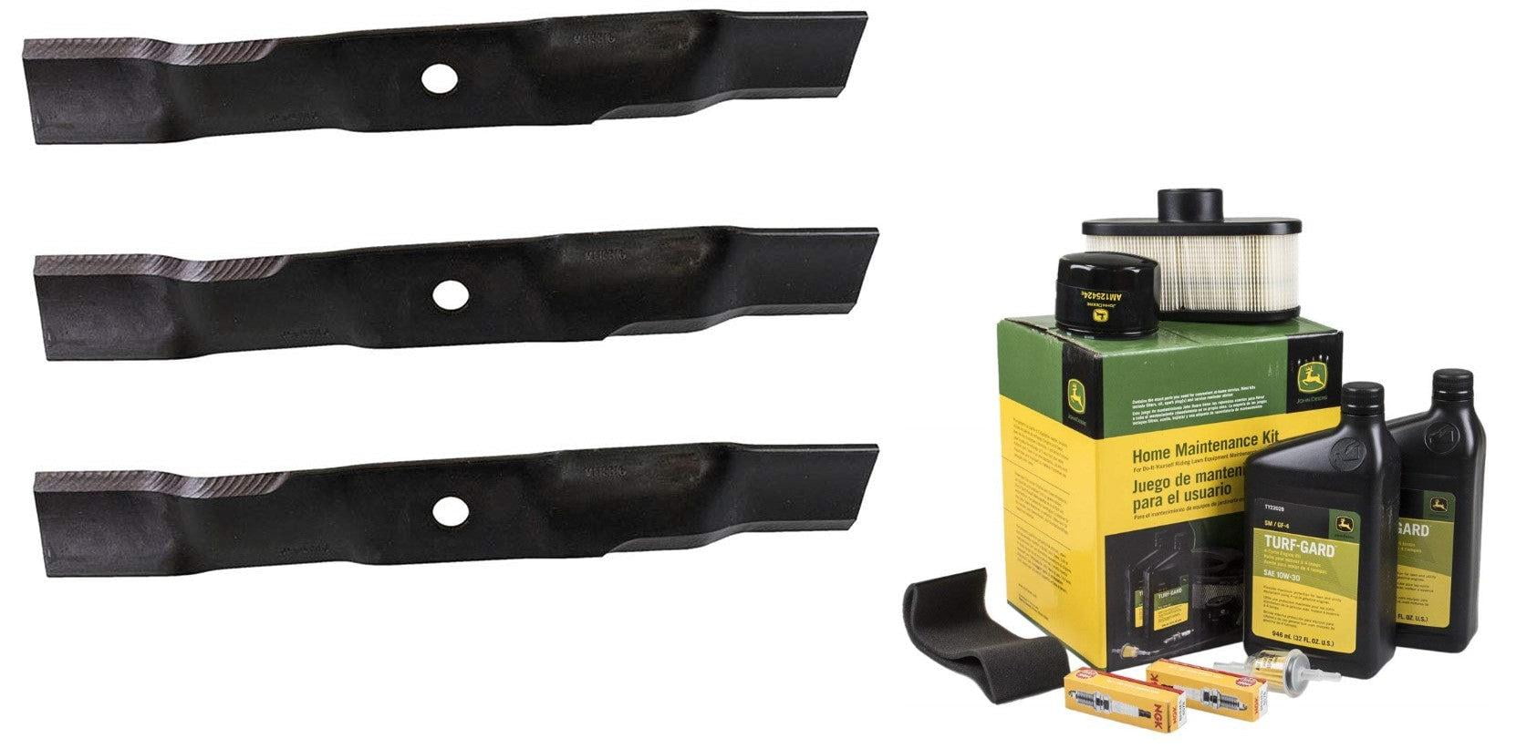 John Deere Original Equipment Home Maintenance Kit and Blades - LG265 ...