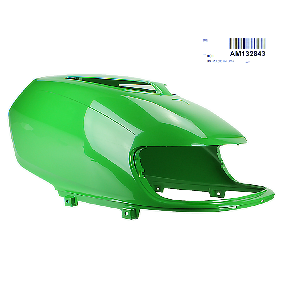 John Deere Lawn Mower Parts - Original Equipment Hood #AM132843 ...