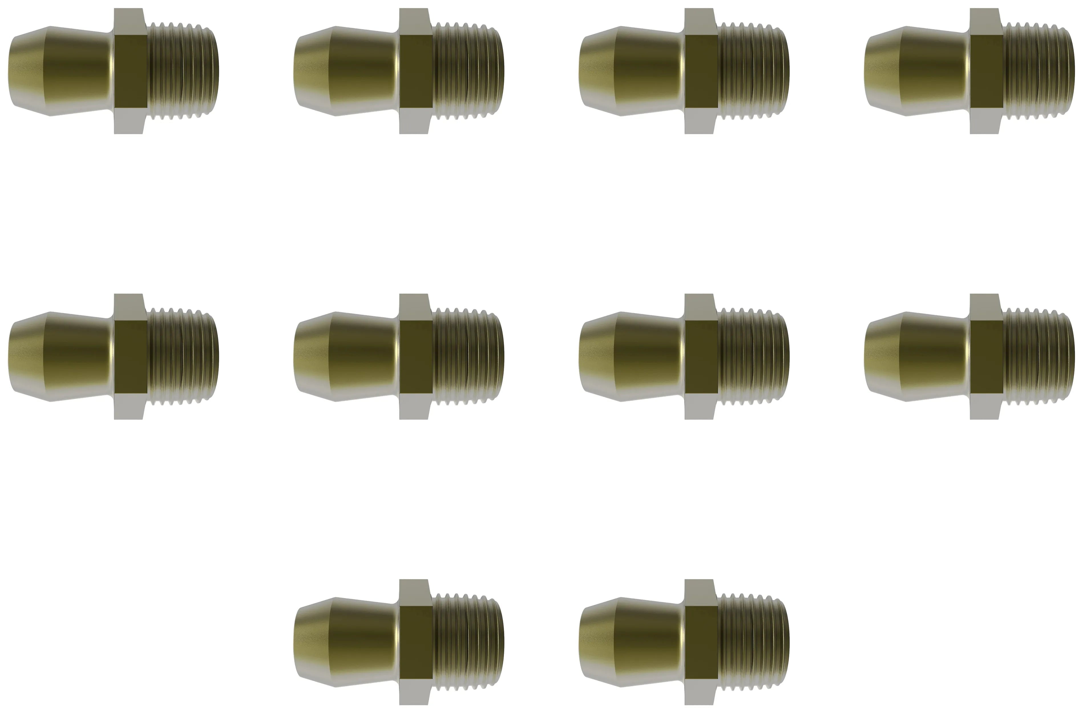 John Deere Original Equipment Lubrication Fitting - JD7844 - 10 Pack ...