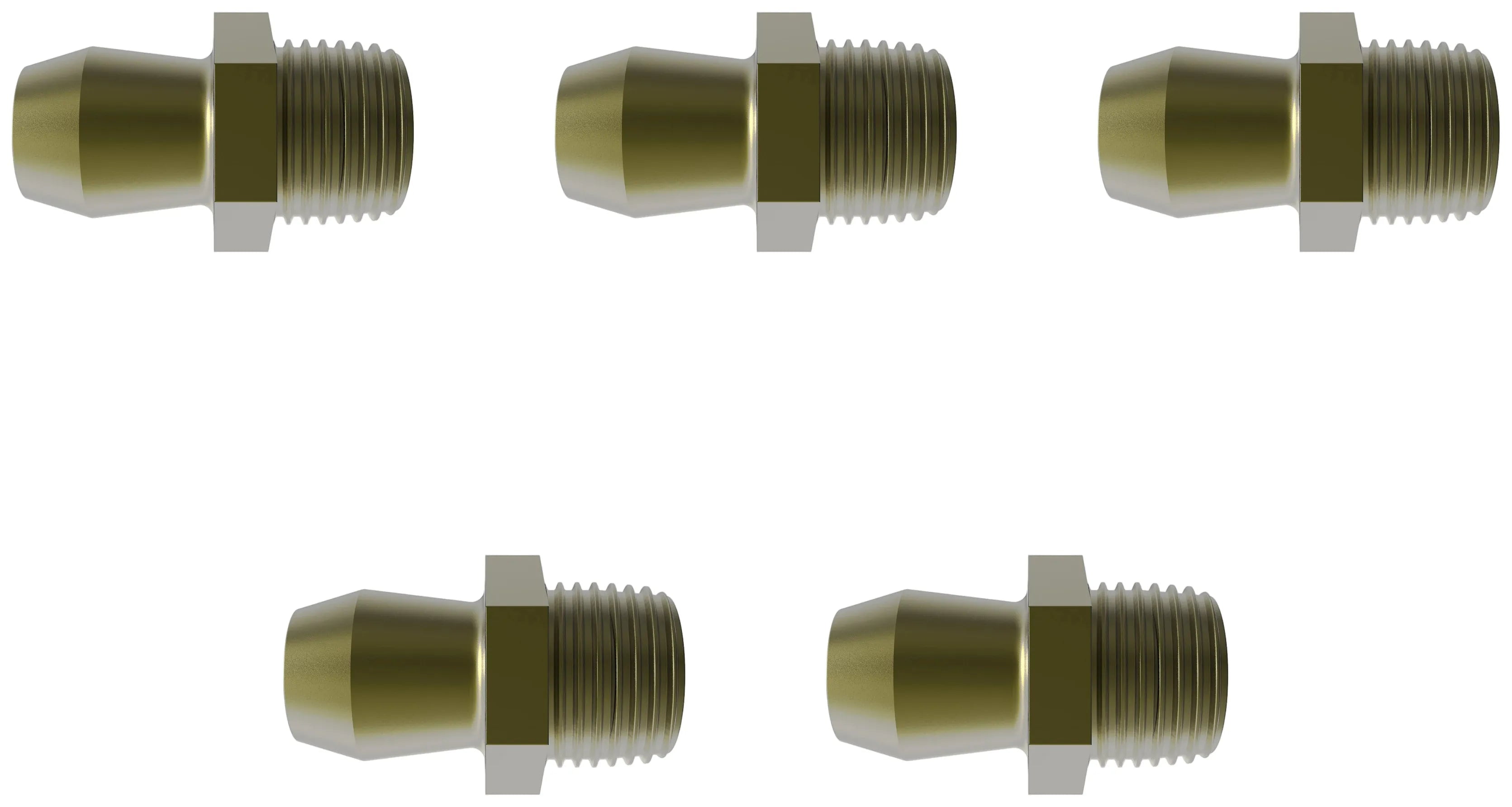 John Deere Original Equipment Lubrication Fitting - JD7844 - 5 Pack ...