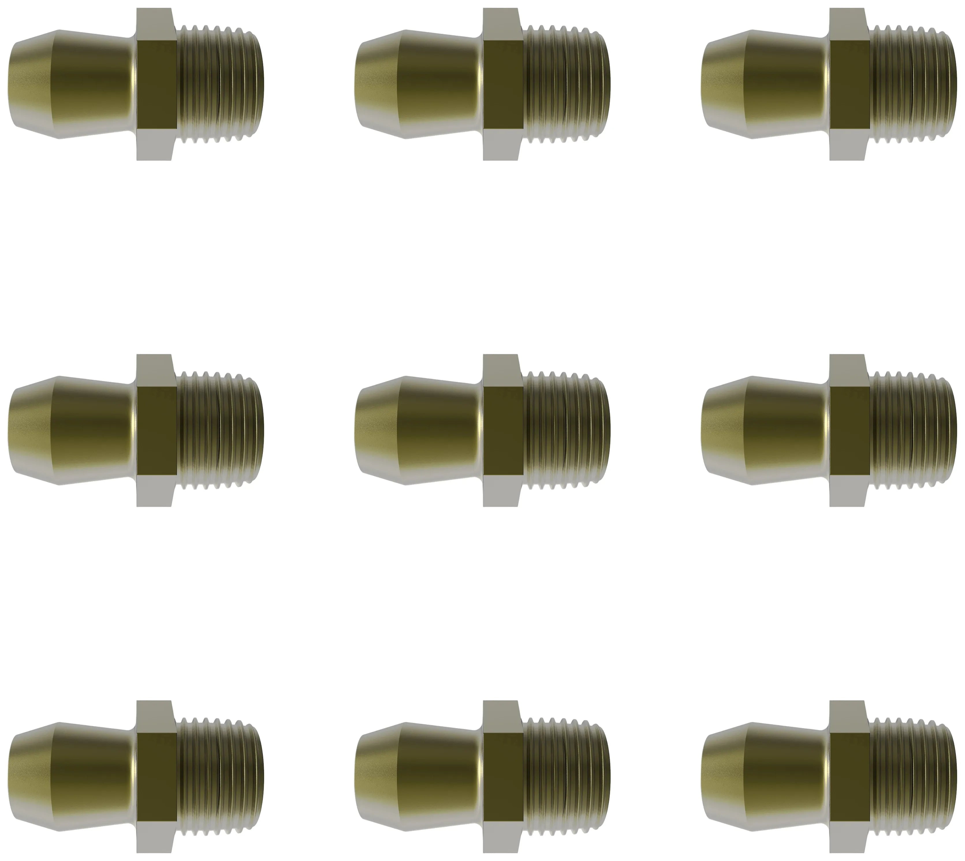 John Deere Original Equipment Lubrication Fitting - JD7844 - 9 Pack ...