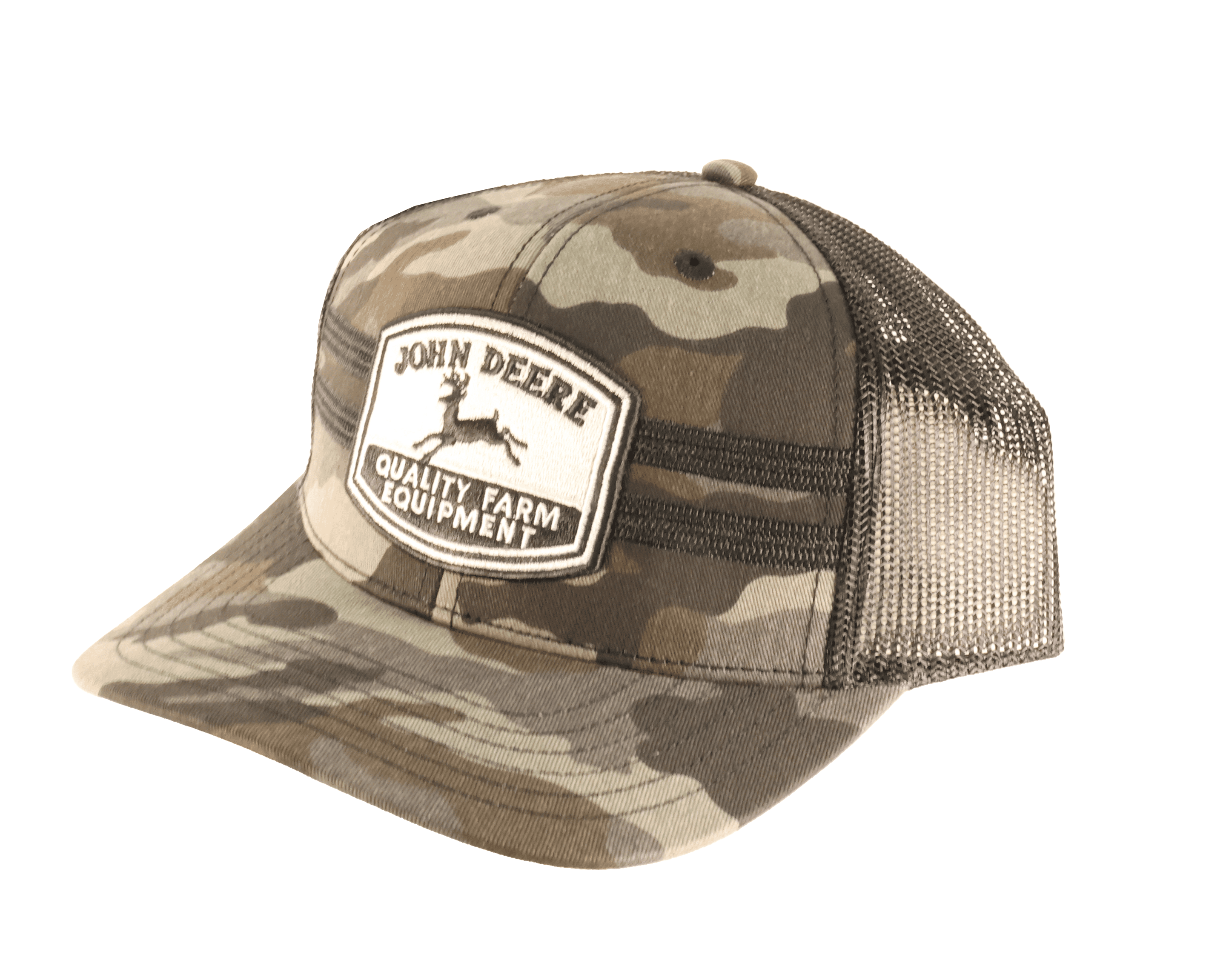 John Deere Original Equipment Mens Vintage Trade Mark Patch Chain Stich ...