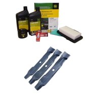 John Deere Original Equipment Mower Blade Kit #AM141033 - Walmart.com