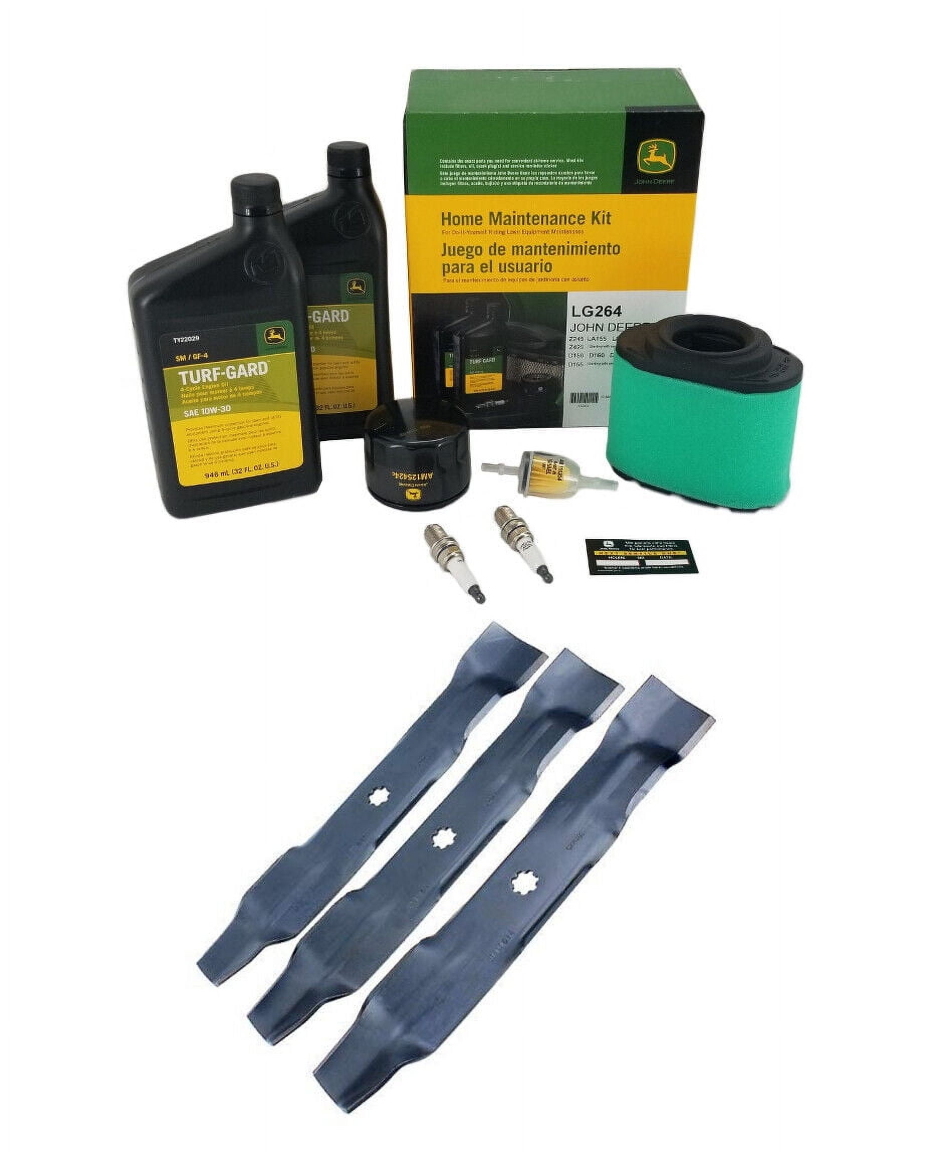 John Deere Original Equipment Model LA155 Maintenance Kit + Mulching ...