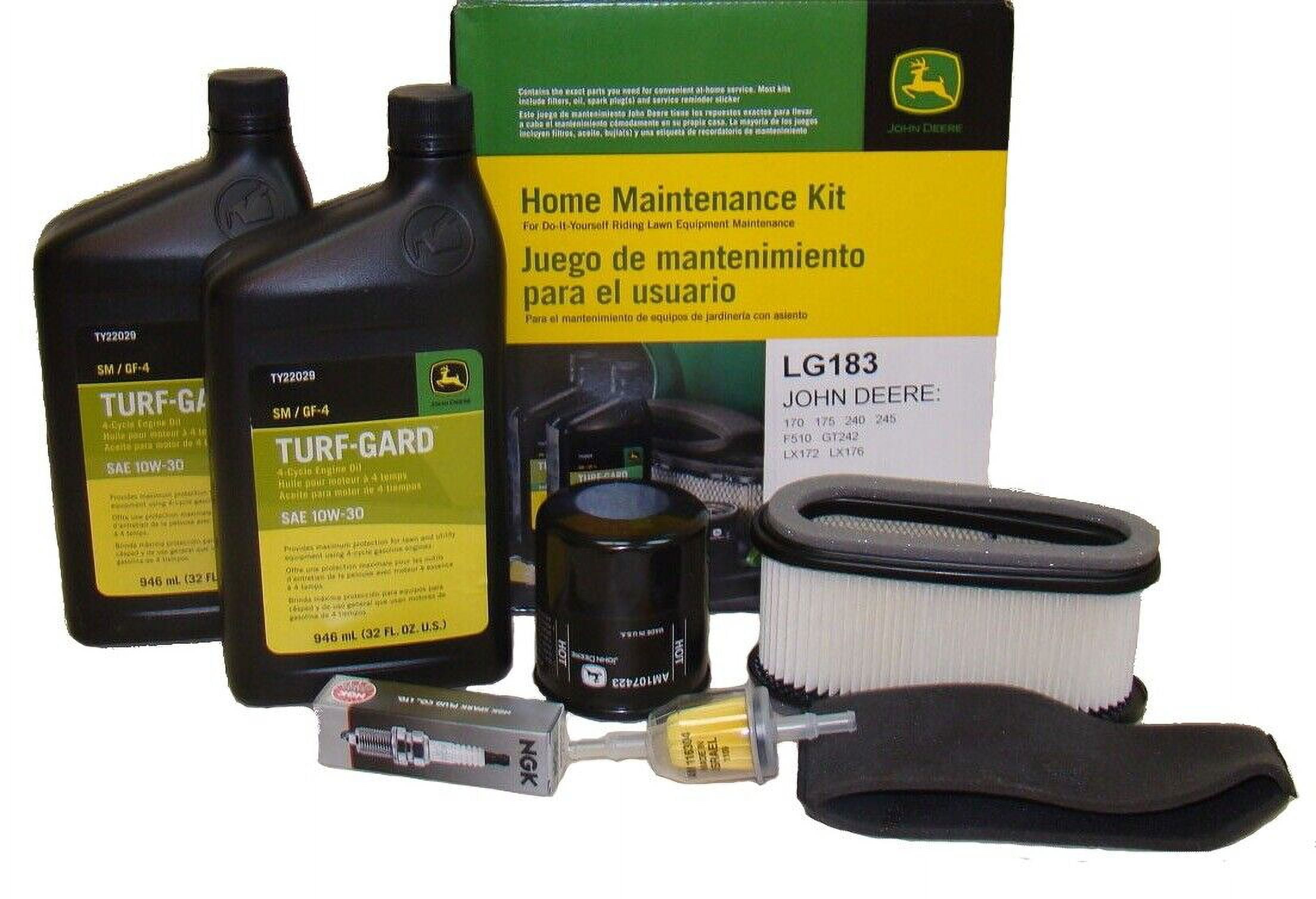 John Deere Original Equipment Model LX176 Maintenance Kit + Highlift ...