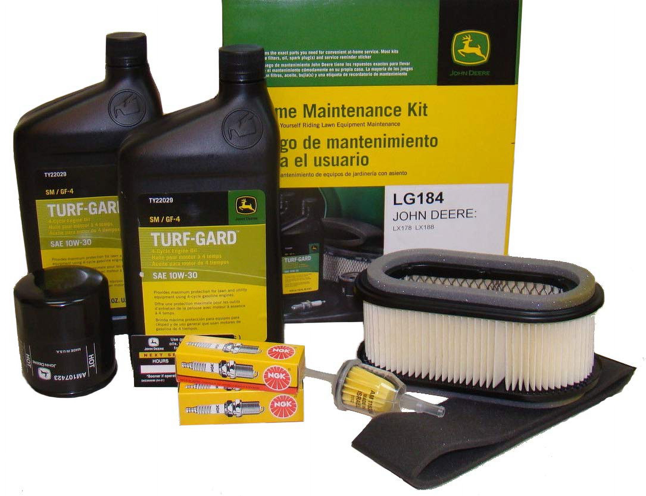 John Deere Original Equipment Model LX188 Maintenance Kit + Standard ...