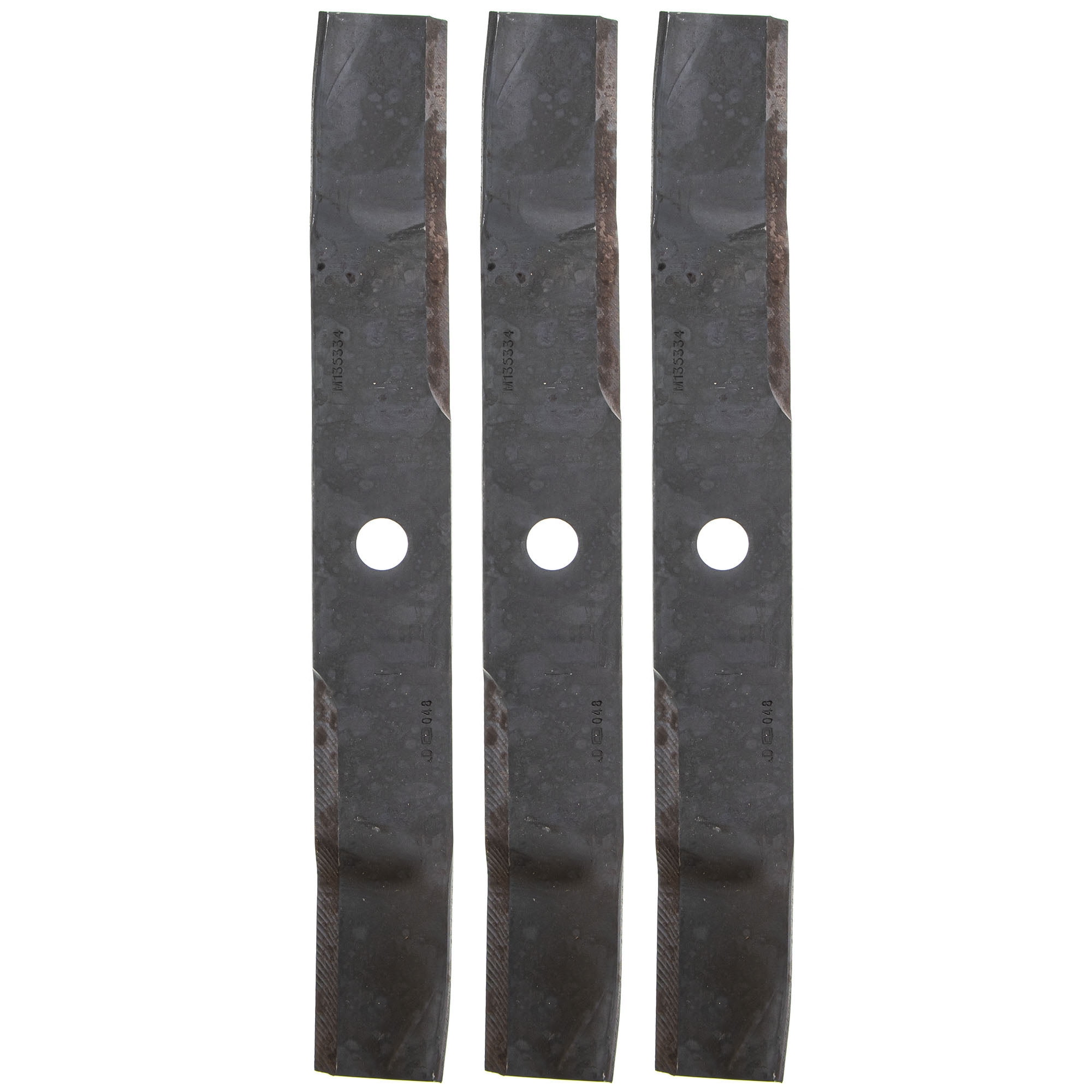 John Deere Original Equipment Mower Blades 3-PACK - M135334 - Walmart.com