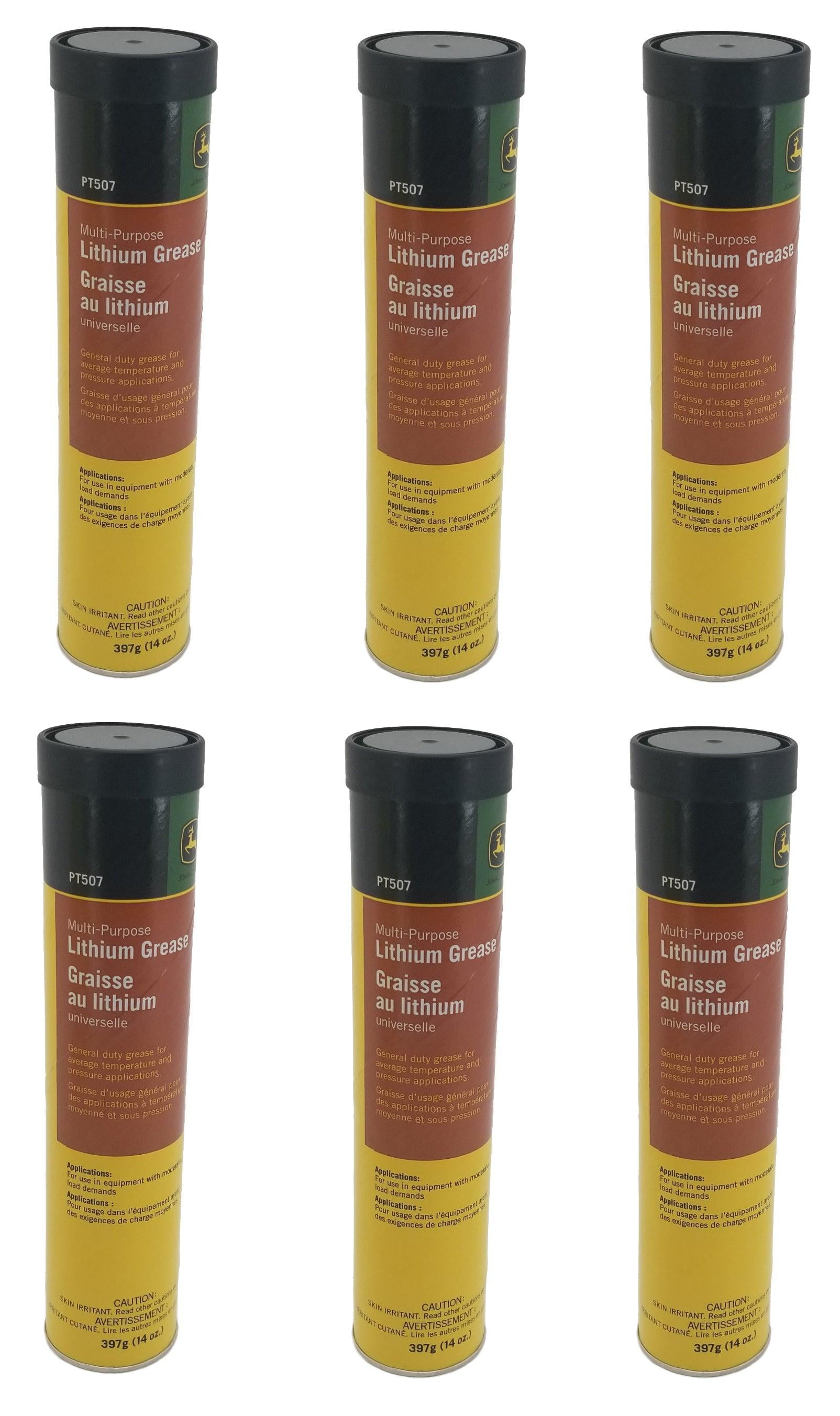 John Deere Original Equipment Multi-purpose Lithium Grease (6-PACK ...