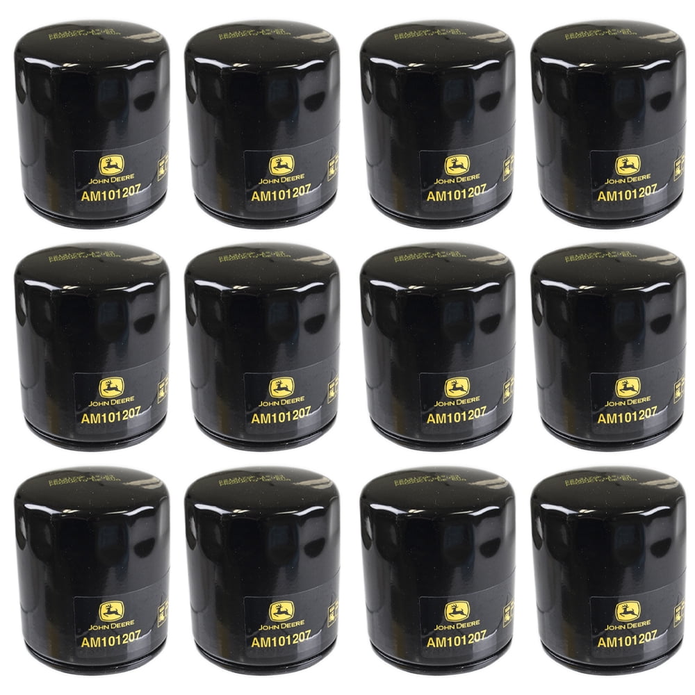 John Deere Original Equipment Oil Filter #AM101207 12-Pack - Walmart.com