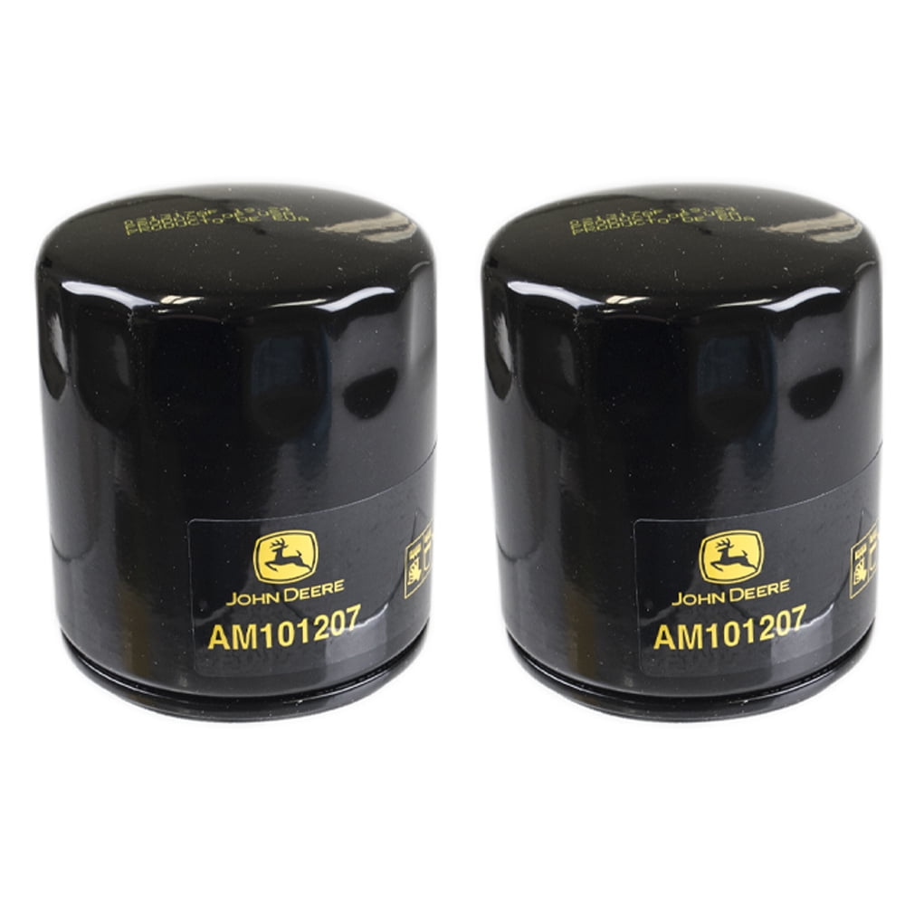 John Deere Original Equipment Oil Filter #AM101207 2-PACK - Walmart.com