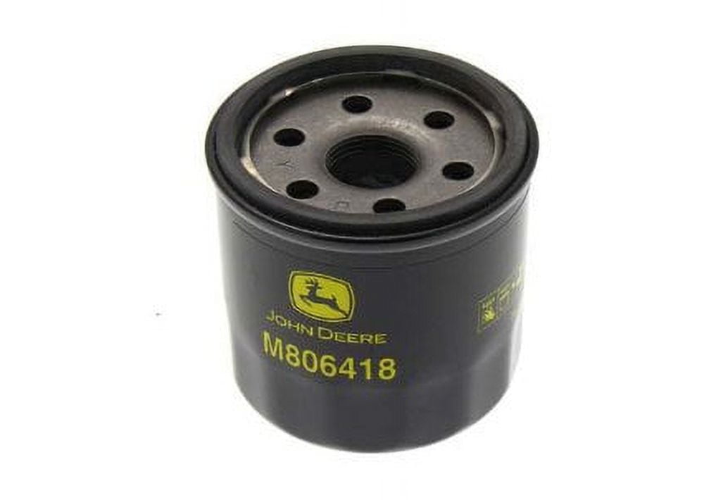 John Deere Oil Filter M806418, OEM Replacement, Fits Lawn Tractors and ...
