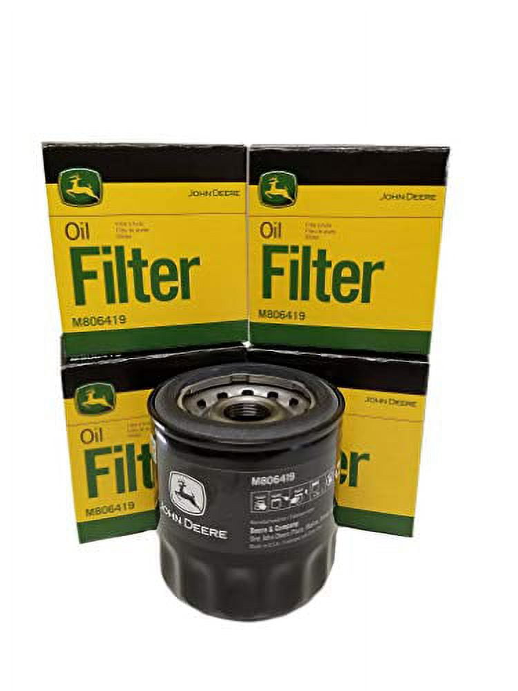 John Deere Original Equipment Oil Filters - M806419 (Qty of 5 ...