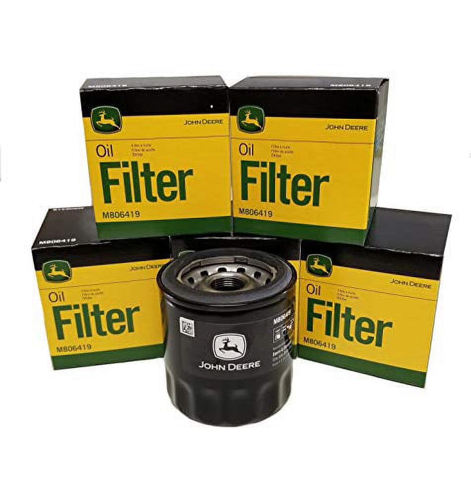 John Deere Original Equipment Oil Filters, M806419, Quantity of 6 ...