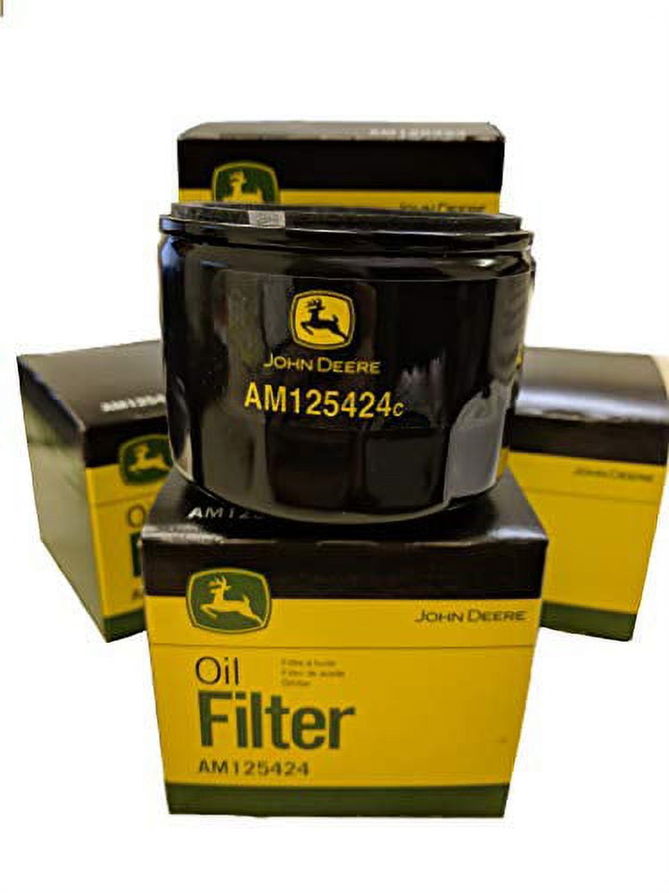 John Deere Original Equipment Package of Five Oil Filters - AM125424 (5 ...