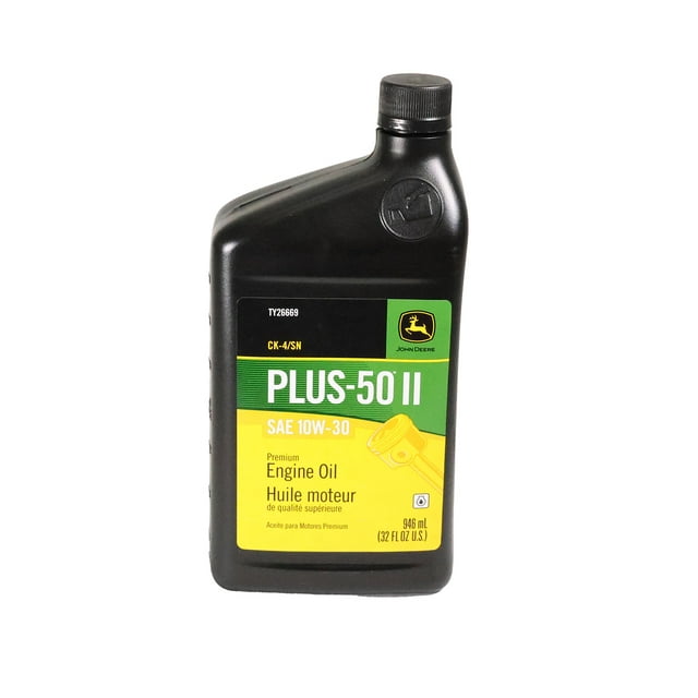 John Deere Original Equipment Plus-50 II SAE 10W-30 Quart Engine Oil ...