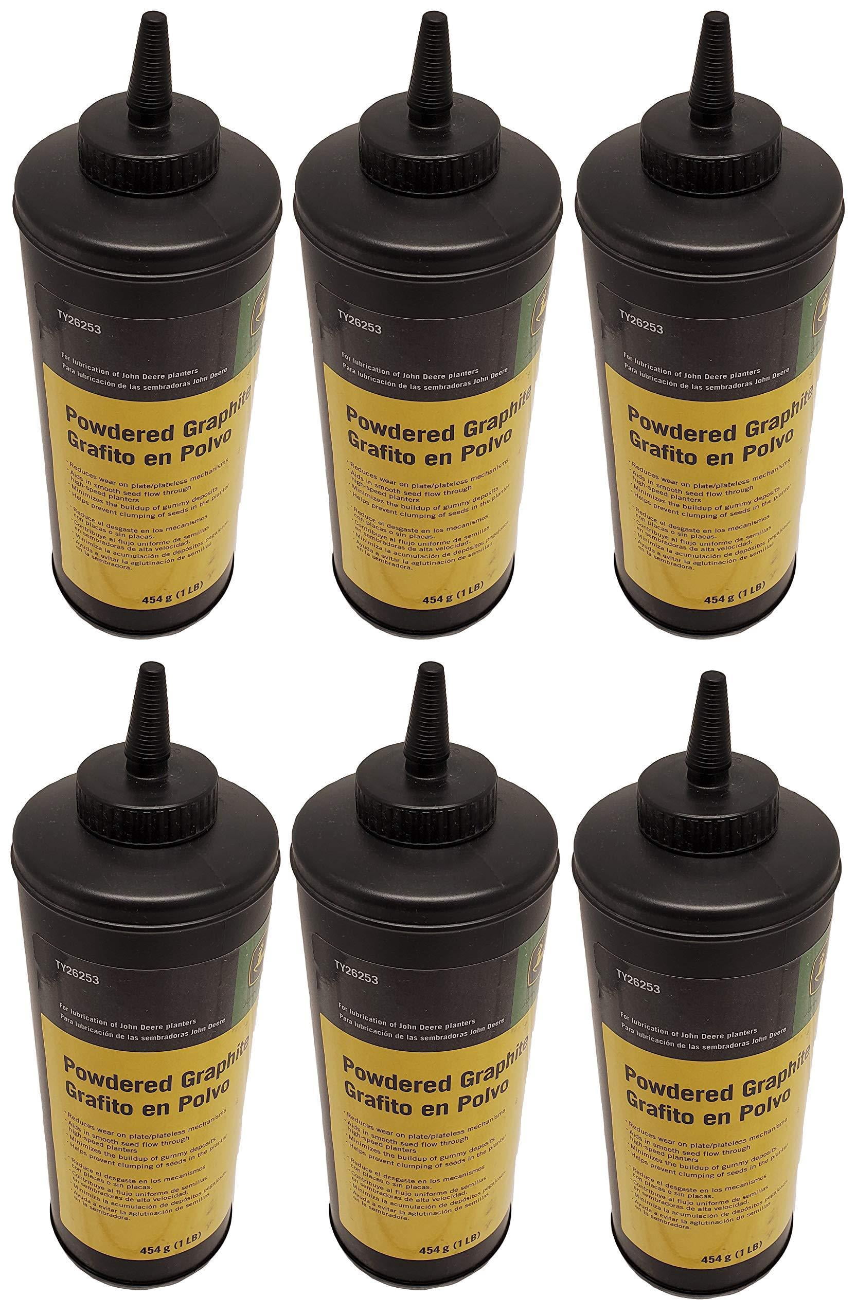 John Deere Original Equipment Powdered Graphite (Set of 6) - TY26253,6 ...