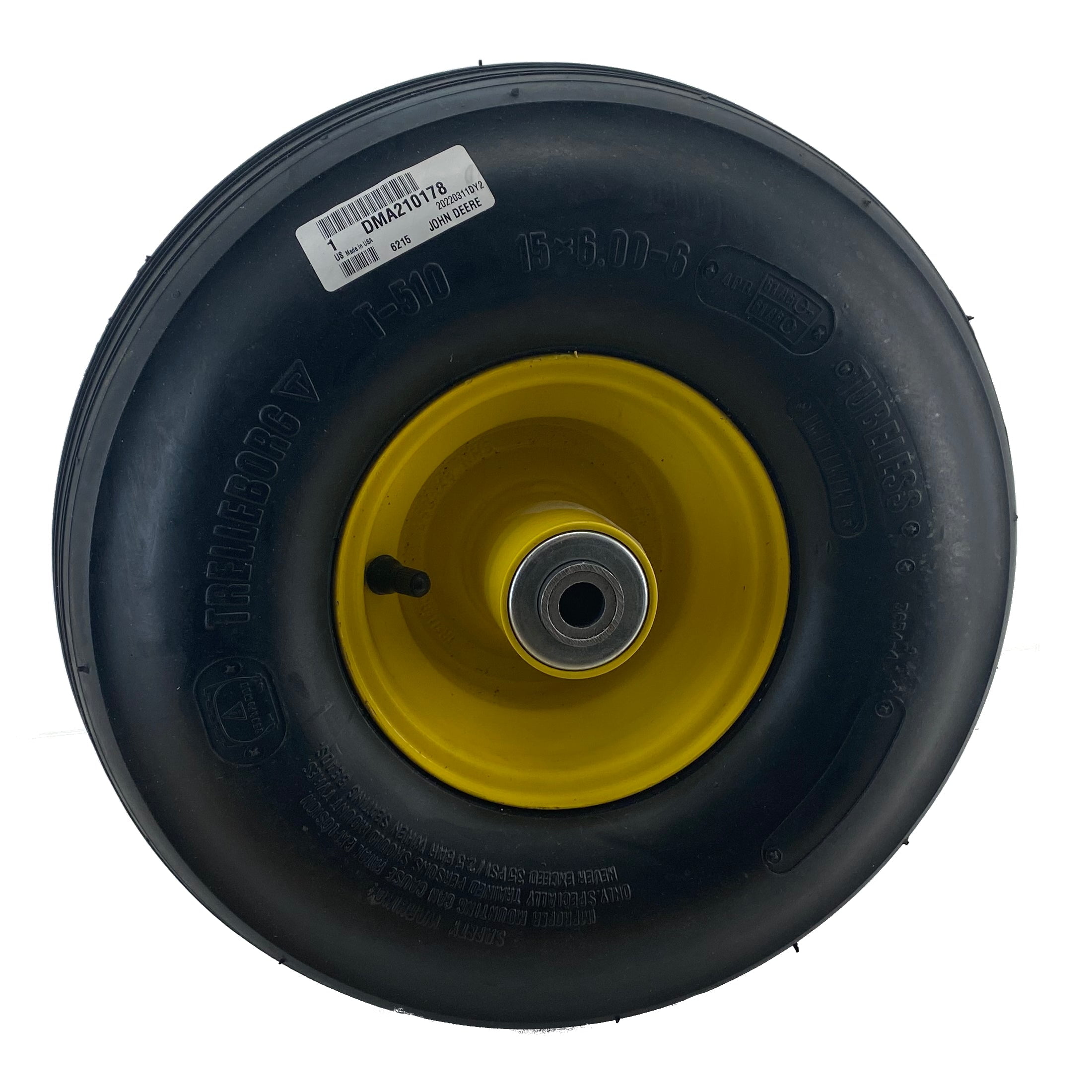 John Deere Original Equipment Rim and Wheel Center - DMA210178 ...