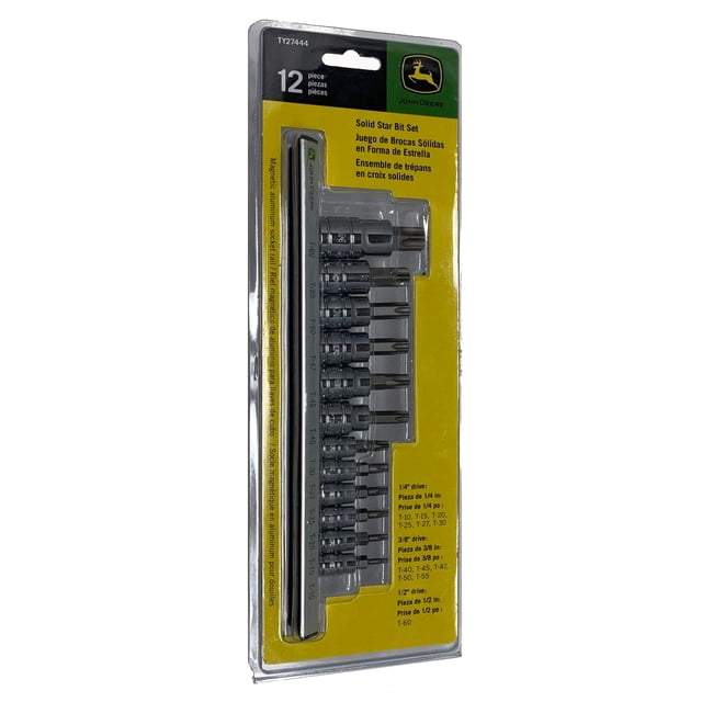 John Deere Original Equipment Solid Star Bit Set - TY27444 - Walmart.com